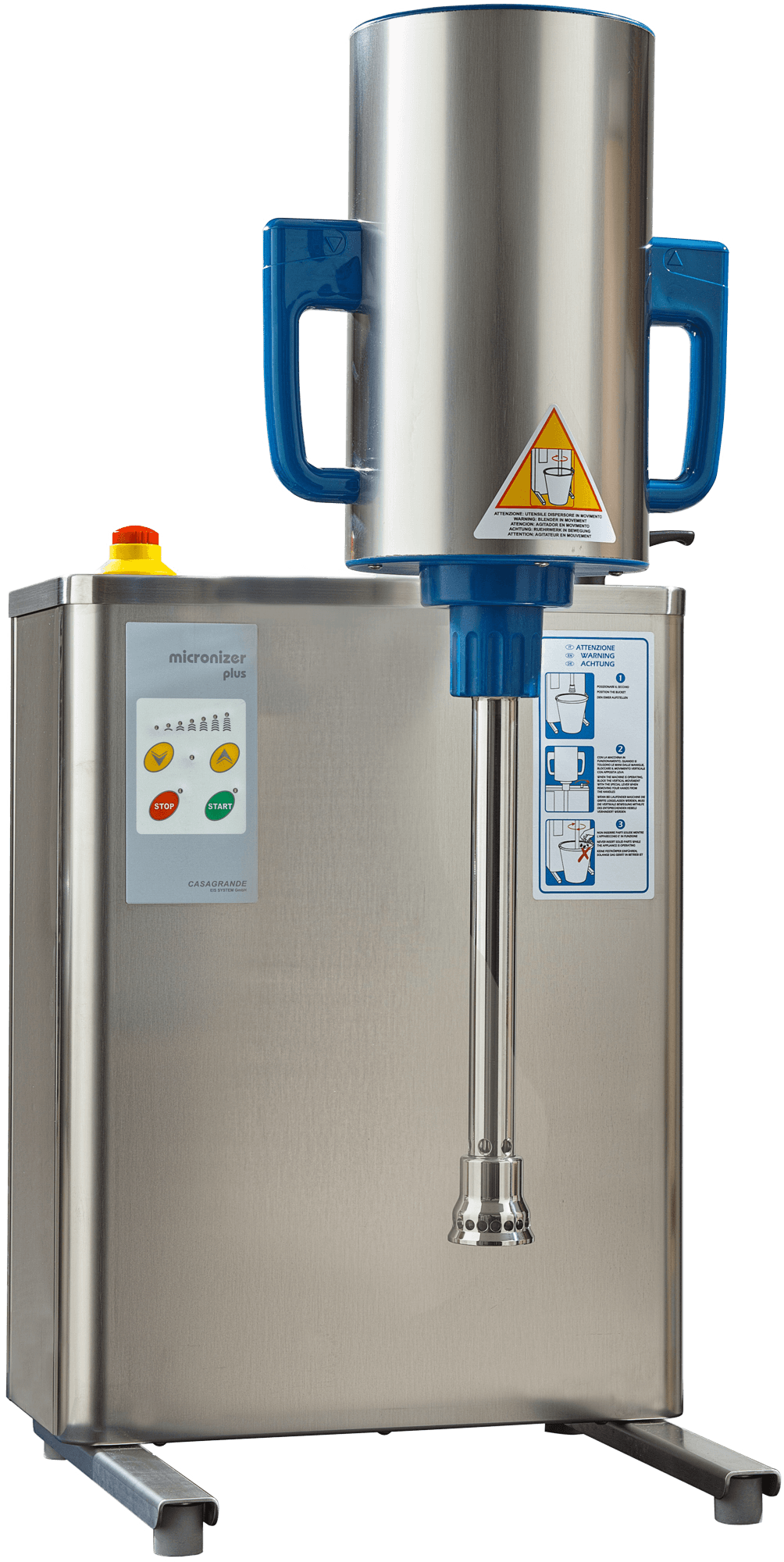 Casagrande Micronizer Plus | Mixing and emulsifying device incl. 2 ...